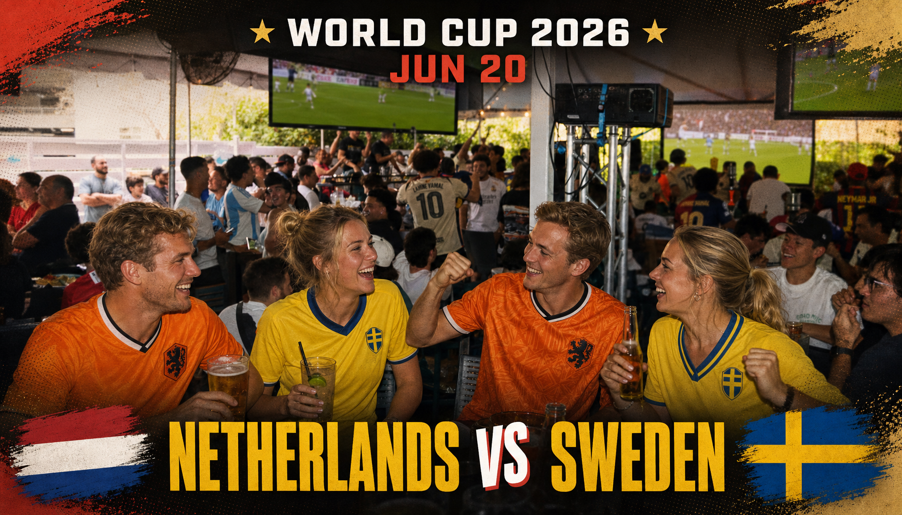FIFA World Cup: Netherlands vs Sweden Watch Party - #1 Rated Wynwood ...