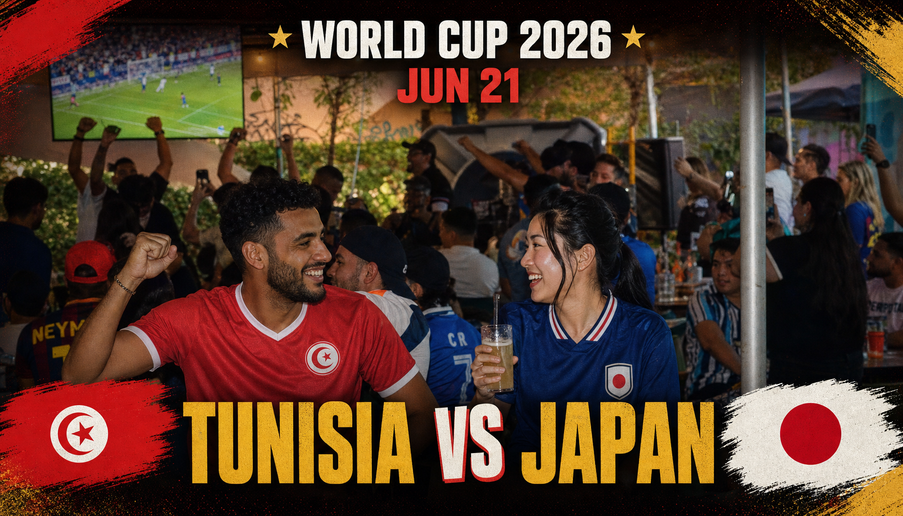 FIFA World Cup: Tunisia vs Japan Watch Party - #1 Rated Wynwood Bar ...